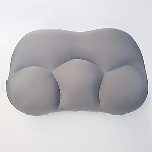 Fast Sleep Pillow, All-Round Sleep Pillow Comfortable Breathable Pillow Ergonomically Designed Deep Sleep Neck Support Pillow for Pain Relief Sleeping Side Sleeper, Fits Any Sleeping Position (black)