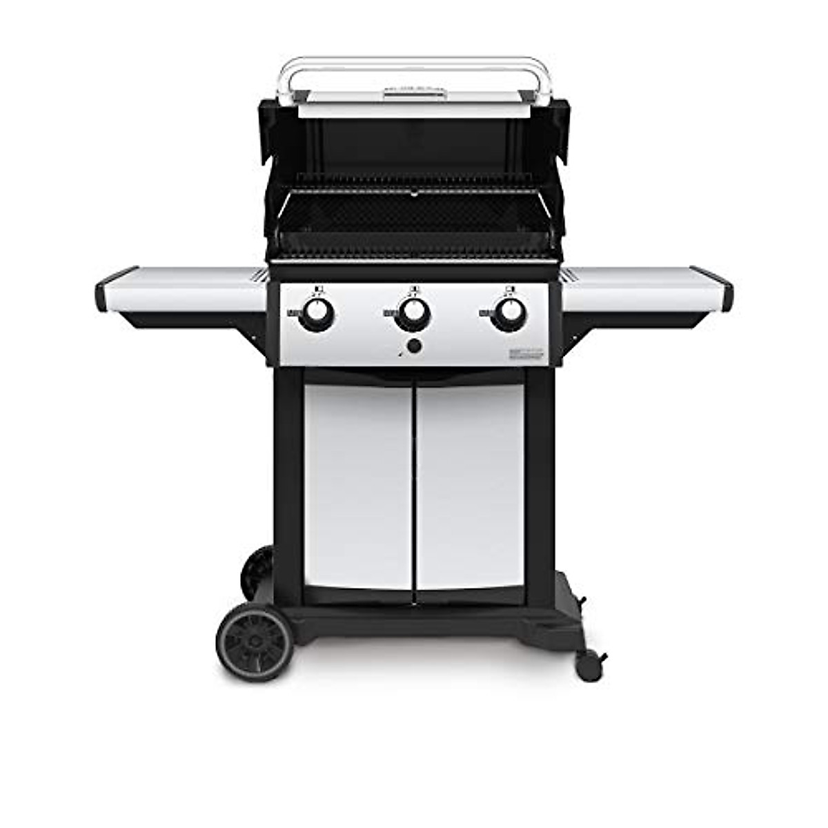 Broil King 946854 Signet 320 Propane Gas Grill, Stainless Steel & Black