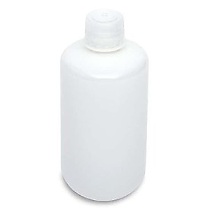 Cole-Parmer Essentials Economy Narrow-Mouth Plastic Bottle, HDPE, 1000mL (32oz); 24/PK