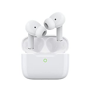 Pefone Wireless Bluetooth Earbuds,Active Noise Cancelling Wireless Earbuds Immersive Deep Bass ENC Earphones True Wireless in-Ear Earbuds