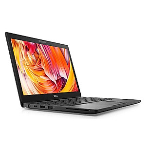 Dell Latitude 7280 Intel Core i7-6600U X2 2.6GHz 16GB 256GB SSD 12.5', Black (Renewed)