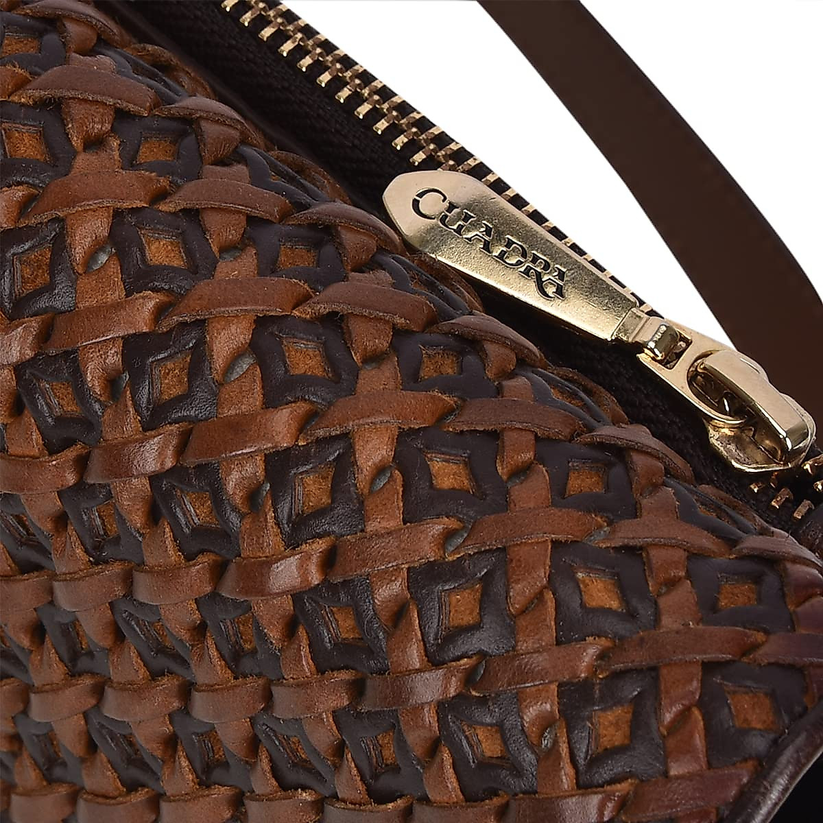 CUADRA Women's Belt Bag in Bovine Leather Brown, BOD24RS