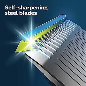 Philips Norelco Multigroom Series 5000 18 Piece, Beard Face, Hair, Body and Intimate Hair Trimmer for Men - NO BLADE OIL MG5910/49