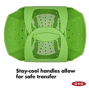 OXO Good Grips Silicone Steamer Green Medium