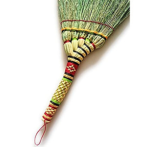 SN SKENNOVA - 16 inch Tall of Hand Broom Brush Whisk Broom Dusting Brush Broom Handmade Cleaning Tools Household
