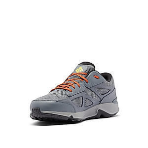 Columbia Mens Vitesse Fasttrack Waterproof Hiking Shoe, Graphite/Bright Gold, 9.5 US