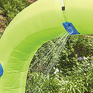 Little Tikes Splash n' Spray Indoor/Outdoor 2-in-1 Inflatable Bouncer, 108.00”L x 84.00”W x 82.25”H