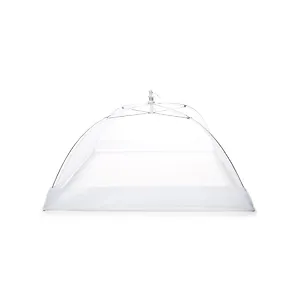 Fox Run Square Food Umbrella, Giant, 18" sq, White