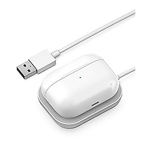 Galvanox Airpods Pro Charger - Wireless Charging Station for Apple Airpod Pro (Grey)
