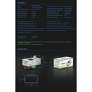 RK6006 60V 6A Adjustable DC-DC Buck Converter | 4-Digit Display | Bench Power Supply for Communication & Voltage Regulation