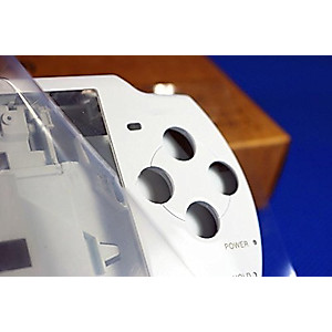 New Replacement PSP 2000 2001 2002 2003 2004 Series Console Full Housing Shell Cover with Button Set - White