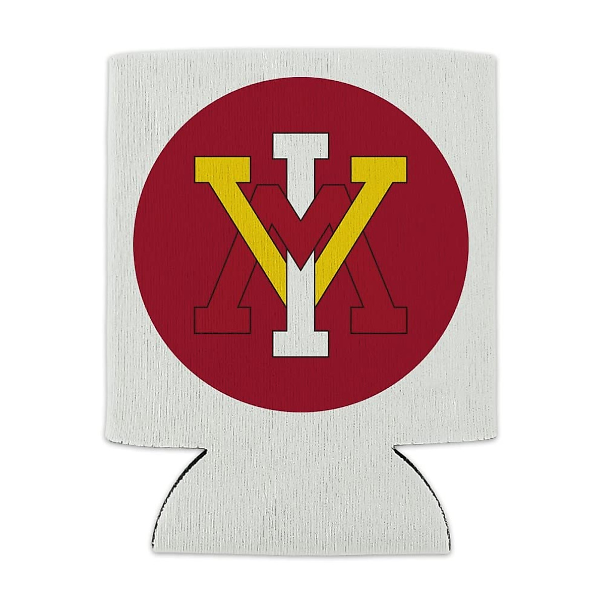 Virginia Military Institute Primary Logo Can Cooler - Drink Sleeve Hugger Collapsible Insulator - Beverage Insulated Holder