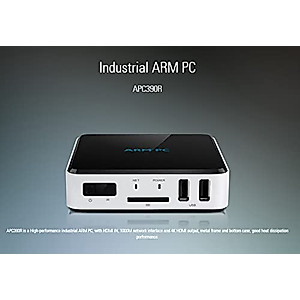 Genianech Android Smart Box,HDMI-in Digital Signage Media Player,Mini PC WiFi Bluetooth Media Player for Industrial/Commercial,APC390R