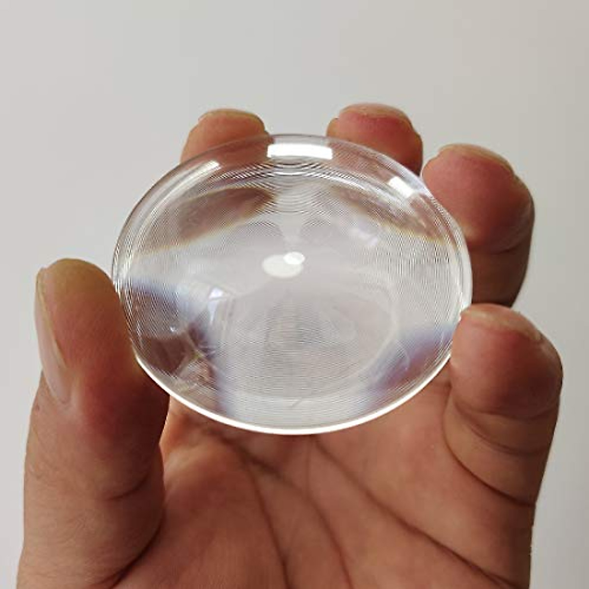 5-Pack Fresnel Lens Φ20mm(0.79") Focal Length 10mm(0.39") Acrylic Lens for Classroom Visual Education and DIY Projects.