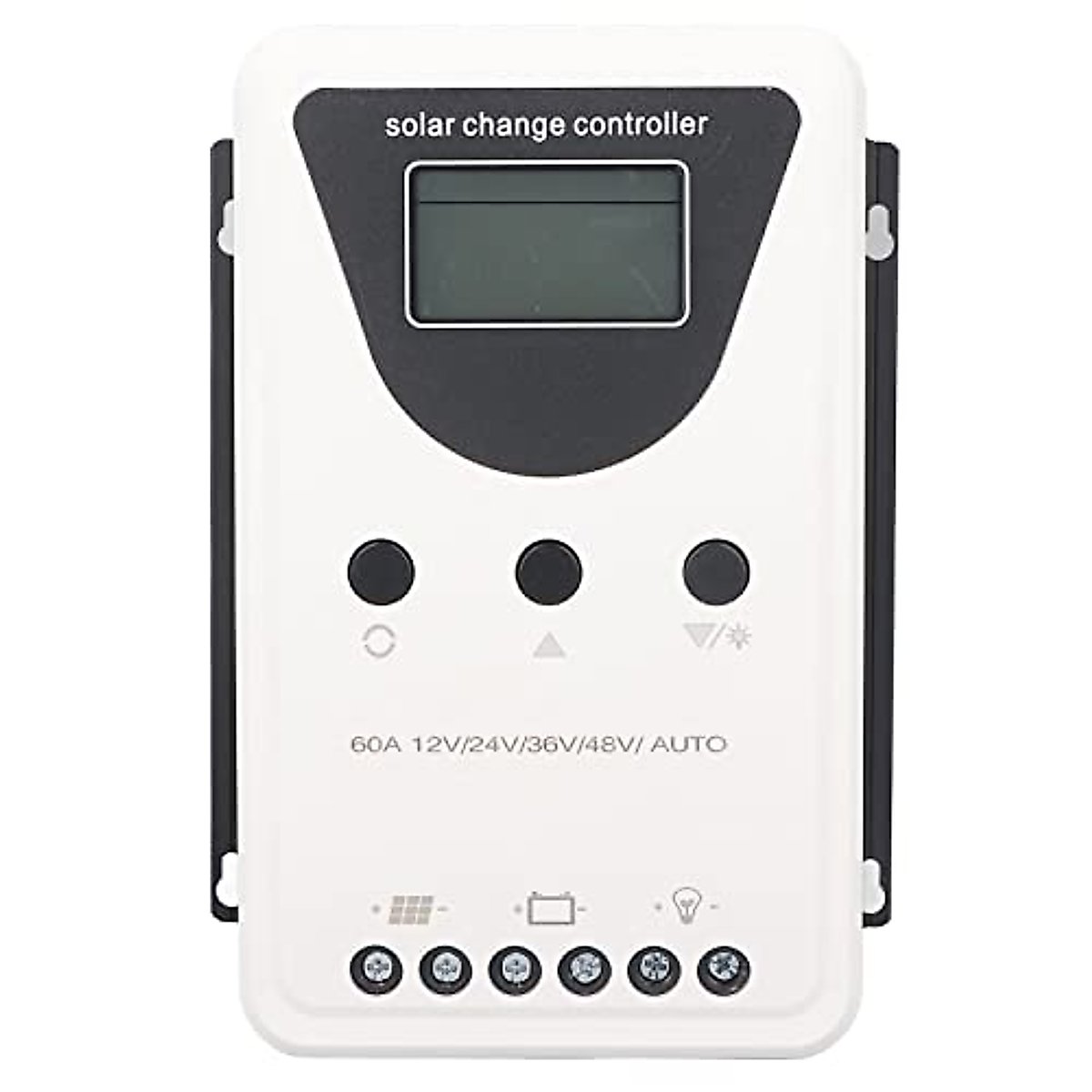 Fewb MPPT Solar Charge Controller, 12V 24V 36V 48V Auto MPPT Charge Controller Solar Panel Regulator with LCD Display, Max PV 100V 4 Stage Safe Charging Solar Panel Charge Controller(100A)