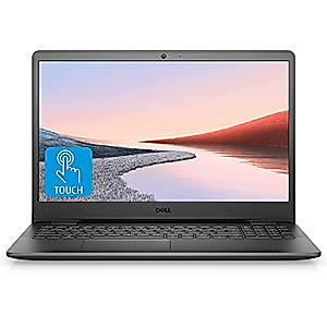 Dell Inspiron 15 Laptop (2021 Latest Model), 15.6" FHD Touchscreen, 10th Gen Intel Core i5-1035G1 Processor, 16GB RAM, 256GB PCIe SSD, Webcam, HDMI, Bluetooth, WiFi, Windows 10 Home, Black