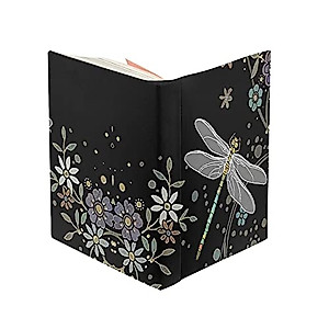 KUIFORTI Novelty Dragonfly Book Covers for Paperback,Book Protector Boys Girls Textbook Notebook Pouch Sleeves 9 * 11 Inch Book Cover Paper Decorative for Home School Office