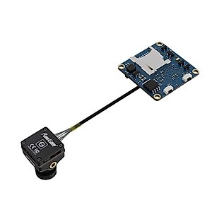RunCam Split 4 4K FPV Camera with FOV 140° Low Latency, DC 5-20V Nano HD Recording 16:9/4:3 NTSC/PAL Switchable Version for FPV Drone, Black