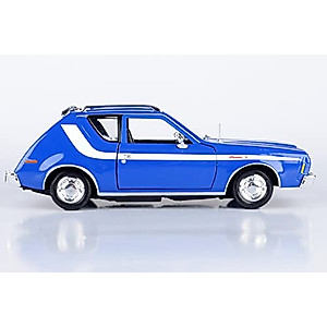 Motormax 1974 AMC Gremlin X 1:24 Scale Diecast Model Forgotten Classics Series 79045 Blue