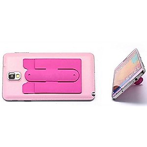 (Set of 4) 2-in-1 Kickstand Card and ID Holder for Smartphones