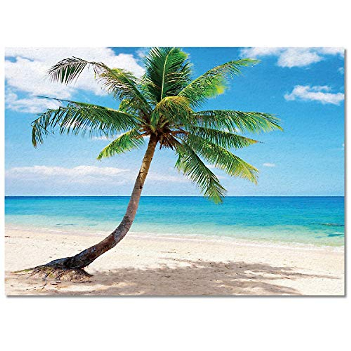 Fantasy Staring Area Rugs for Living Room & Bedroom, Palm Trees Tropical Summer Season Non-Slip Modern Carpet Children Playroom Soft Carpet Floor Mat Home Decor 2' x 3'