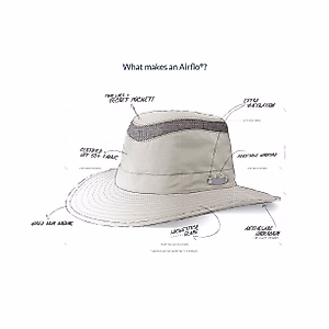 Tilley Unisex LTM6 Airflo Hat (Off White, 7 7/8)