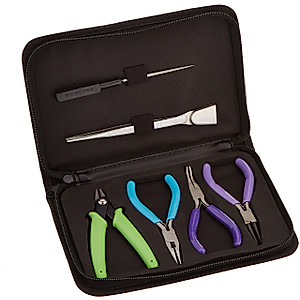 Precision Comfort 6 Piece Jewelry Tool Kit with Carrying Case