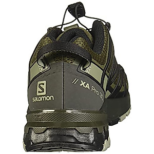 Salomon XA PRO 3D v8 Trail Running Shoes for Men, Grape Leaf/Peat/Shadow, 10