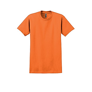 Gildan Men's G2000 Ultra Cotton Adult T-shirt, Safety Orange, Large