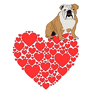 CafePress Bulldog Heart Ceramic Coffee Mug, Tea Cup 11 oz