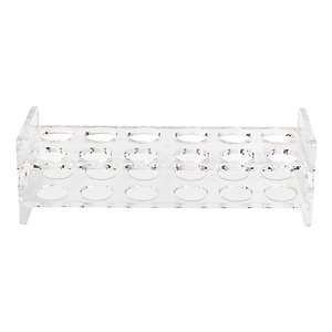 Allure Maek 12 Round Holes Shot Glasses Holder Acrylic 3 Rows Wine Glass Cup Rack Organizer Drinkware for Barware, Shot Glass Display,Bar Exhibition Party Festival (Acrylic)