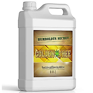 Humboldts Secret Golden Tree: Best Plant Food for Plants & Trees - All-in-One Concentrated Additive - Vegetables, Flowers, Fruits, Lawns, Roses, Tomatoes & More (16 Ounce)