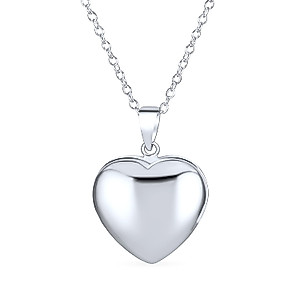 Turkish Spiritual Protection Amulet Heart Shaped Moving Floating Evil Eye Charm Pendant Necklace For Women For Teen .925 Sterling Silver