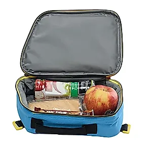 AI ACCESSORY INNOVATIONS Cocomelon’s JJ Toddler 2 Piece Backpack Set, Pre-school Girls & Boys School Bag with Front Zip Pocket, Yellow & Blue