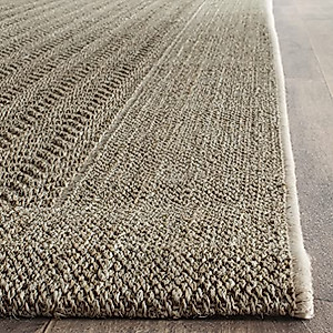 SAFAVIEH Palm Beach Collection 8' x 11' Desert Sand PAB321A Sisal & Jute Area Rug