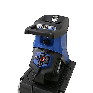 AAVIX AGT308 Electric Chipper & Shredder, Blue