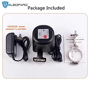 Smart WiFi Water Gas Valve Wifi Control Water/Gas Shut Off APP Remote Voice Control Timing Controler Automatic Valve Timer Wifi Sprinkler Controller, Compatible with Alexa Google Assistant (US)