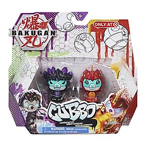 Bakugan, Cubbo Legendary Battles Pack, Geogan Rising Transforming Collectible Action Figures, Toys for Kids Boys Ages 6 and Up