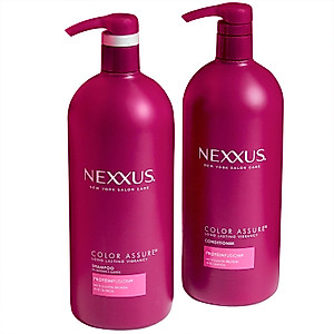 Nexxus Color Assure Shampoo and Conditioner, 32 Fluid Ounce (Pack of 2)