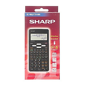 Sharp SH-ELW531THWH Scientific Calculator