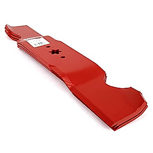 Set of 3, Made in USA Rotary Blades to Replace MTD 742-0677, 942-0677 Blades, 54" Decks.