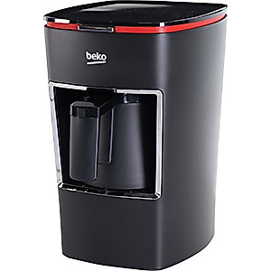 Beko Turkish Coffee Maker, 120V Coffee Brewing Machine, 2-Cup Capacity, 100% BPA Free, Excellent Taste with Cooksense Technology, Ready in 3 Minutes