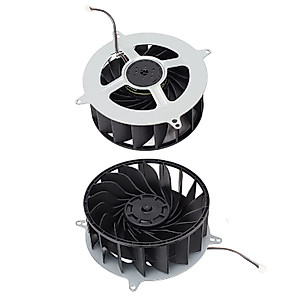 GOWENIC CPU Cooling Fan for PS5 Console, 17 Blades 3 Pin Internal Cooler Slient Lightweight PS5 Cooling Fan Replacement Gaming Heat Sink for PS5 Console