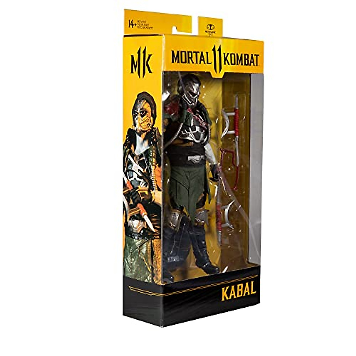 McFarlane Mortal Kombat 7IN Figures WV6 - KABAL (Bloody), 11067