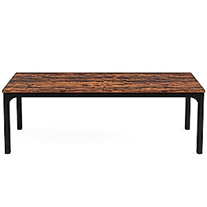Tribesigns Dining Table for 6-8 Person, 78 inch Long Rectangular Kitchen Dining Table for Living Room and Dining Room, 78.7 x 27.5 x 29.5 Inches(Only Table)
