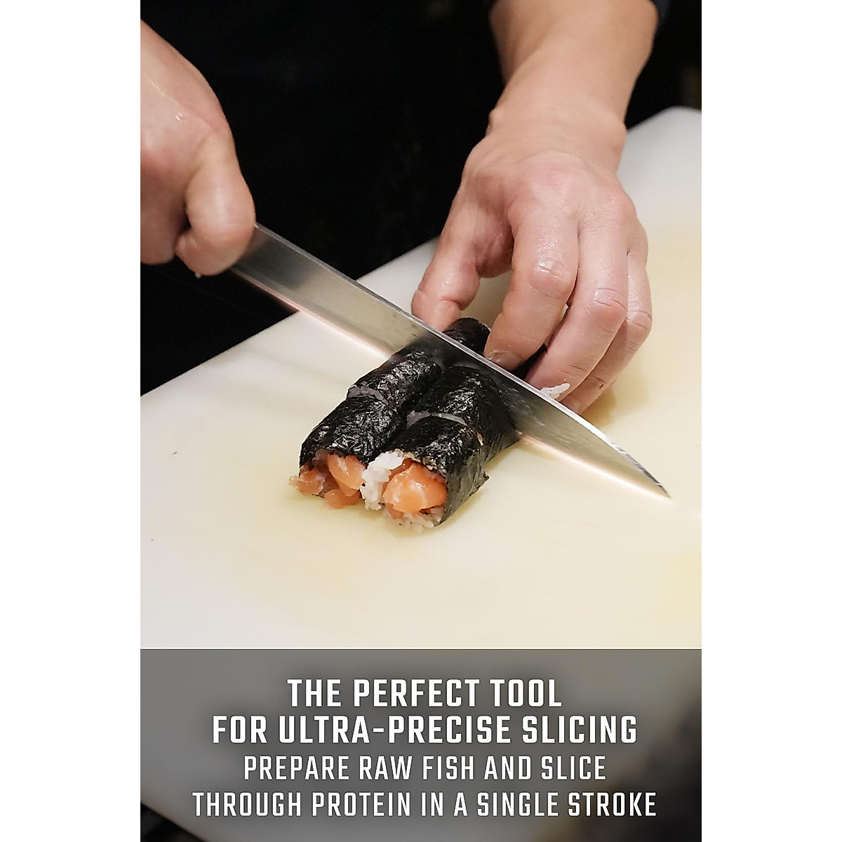 Dalstrong Yanagiba Knife - 10.5 inch Sushi Knife - Gladiator Series Elite - Forged German High Carbon Steel - Black G10 Handle Kitchen Knife - Asian Vegetable Knife - Sheath Included - NSF Certified