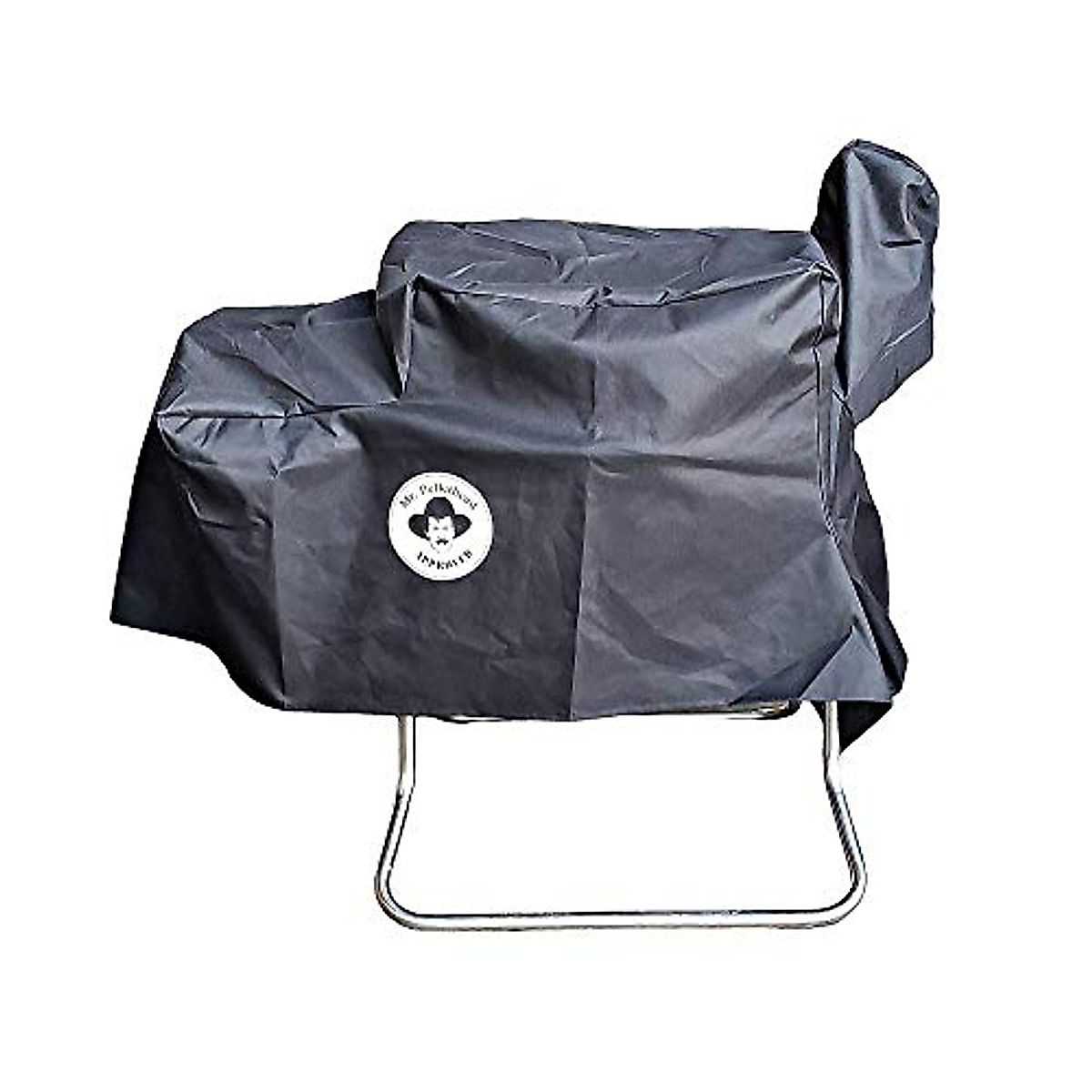 Trek Pellet Grill Tailgating Package Includes Cover-Collapsible Rack-BBQ Lights