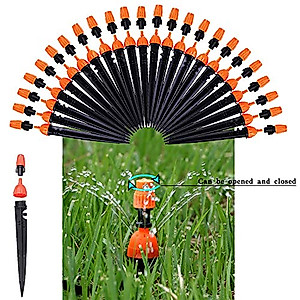 20 Drip Irrigation Adjustable Nozzle Garden Plant Watering Nozzle 360 Degree Dripper Atomizing Spray Cooling / Irrigation Equipment