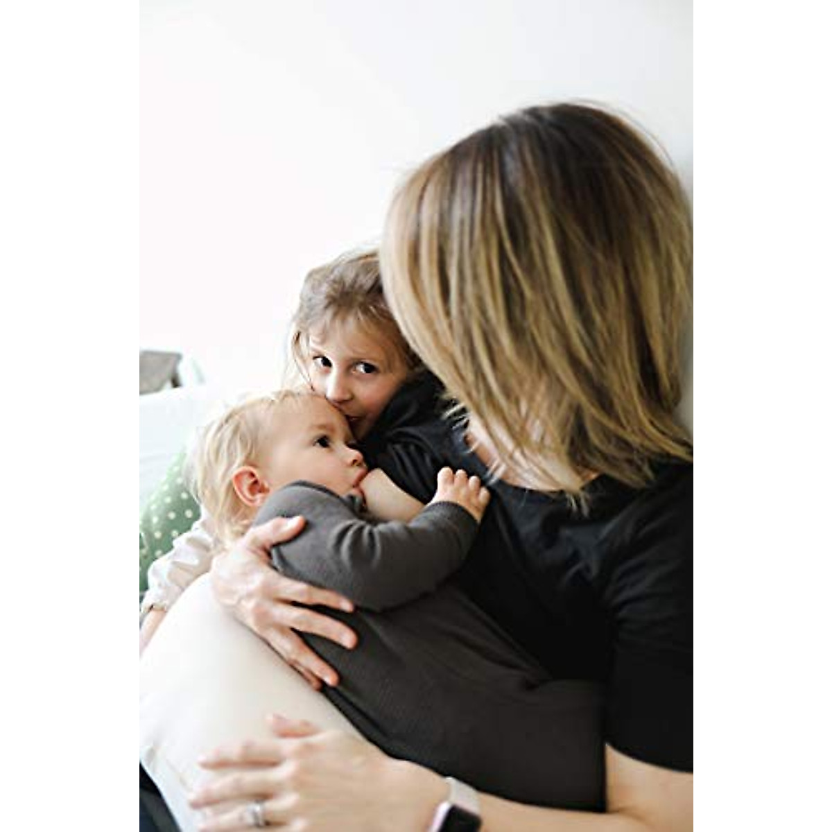 Snuggle Me Organic | Feeding Support | Nursing, Bottle Feeding and Bonding Support | Organic Cotton, Fiberfill | Natural