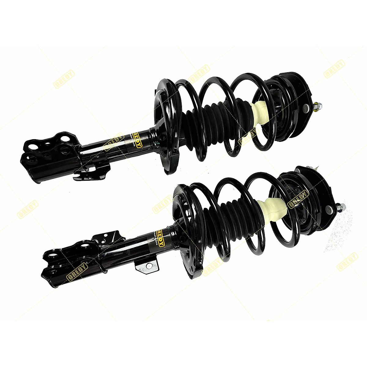 OREDY 2PCS Front Complete Struts with Coil Springs Replacement for 2004 2005 2006 Toyota Camry Solara Lexus ES330-172205 172206